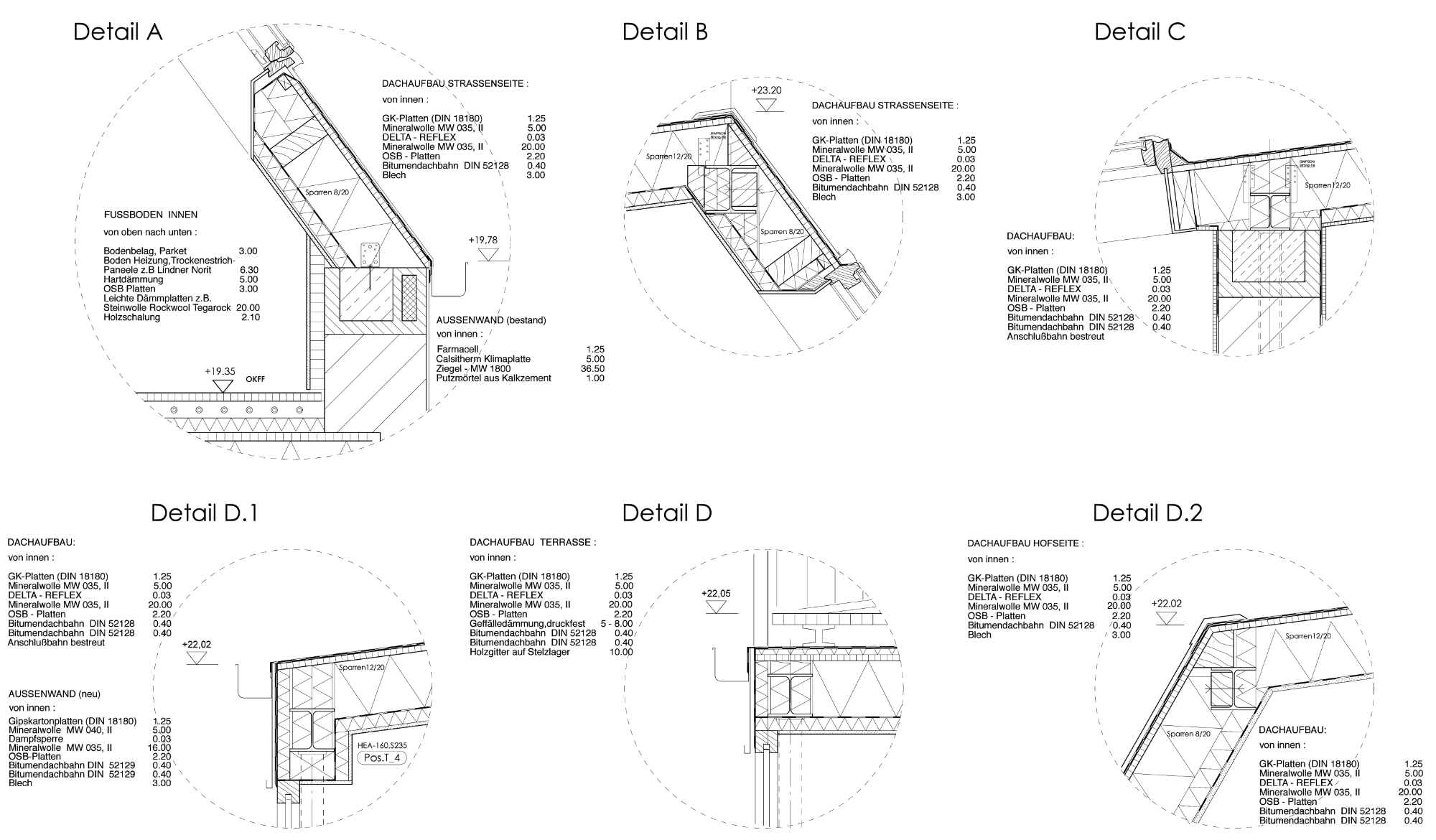 Berliner-Dach Ausbau - Halbtuch Architekten, Architekturbüro Wuppertal
